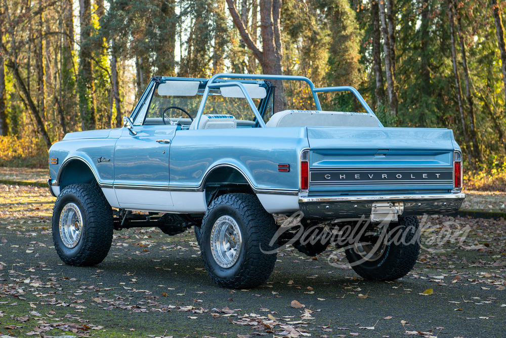 1972 CHEVROLET K5 BLAZER CUSTOM SUV - Rear 3/4 - 263041