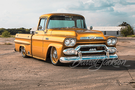 1959 GMC 100 CUSTOM PICKUP "OLD GOLD" - Front 3/4 - 263191