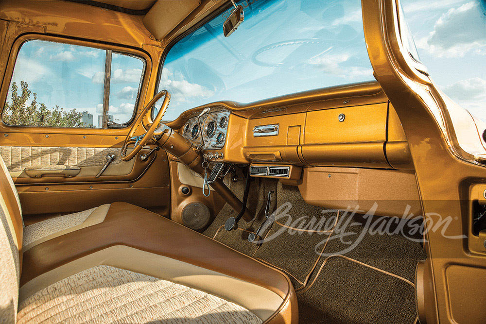 1959 GMC 100 CUSTOM PICKUP "OLD GOLD" - Interior - 263191