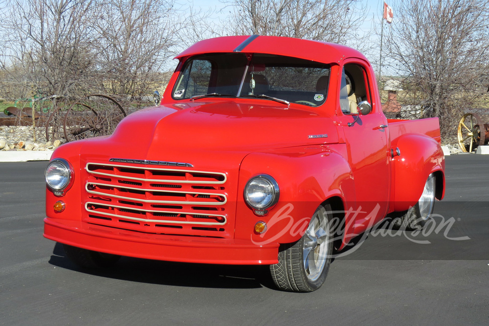 1949 STUDEBAKER 2R5 CUSTOM PICKUP - Front 3/4 - 263219
