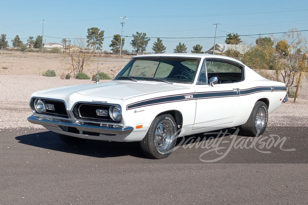 1969 PLYMOUTH BARRACUDA FORMULA S - Front 3/4 - 263445