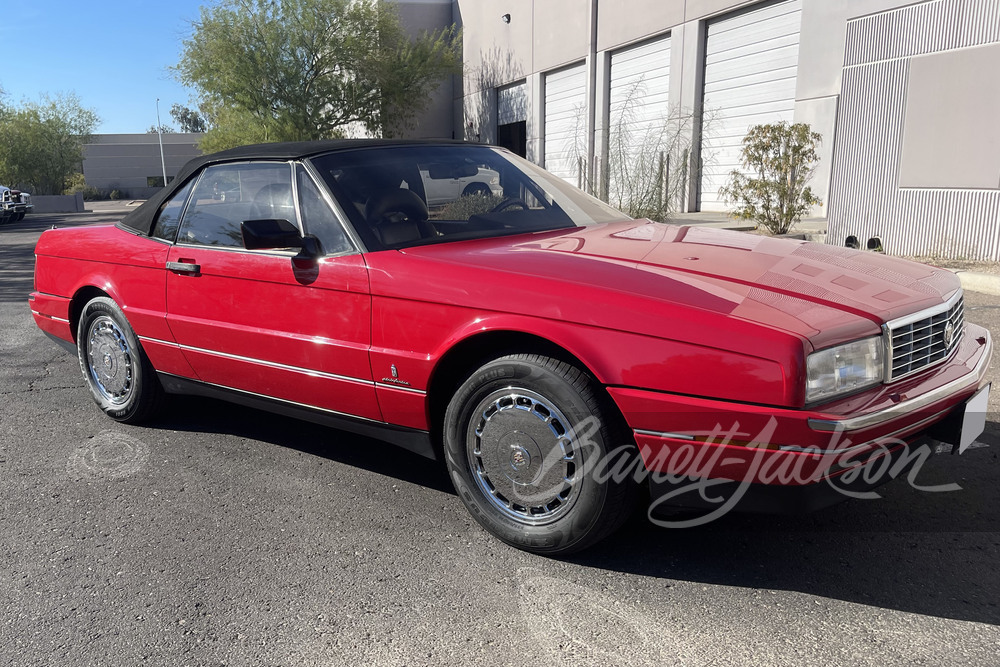 1991 CADILLAC ALLANTE CONVERTIBLE