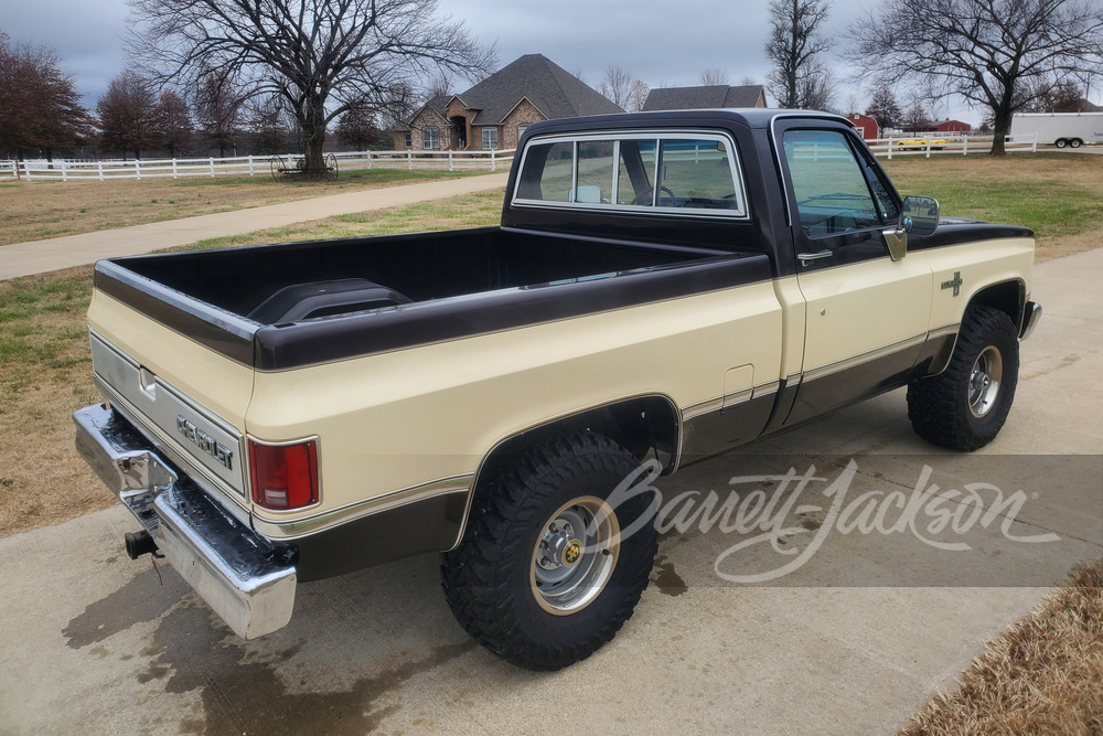 1984 CHEVROLET K10 PICKUP - Rear 3/4 - 263580