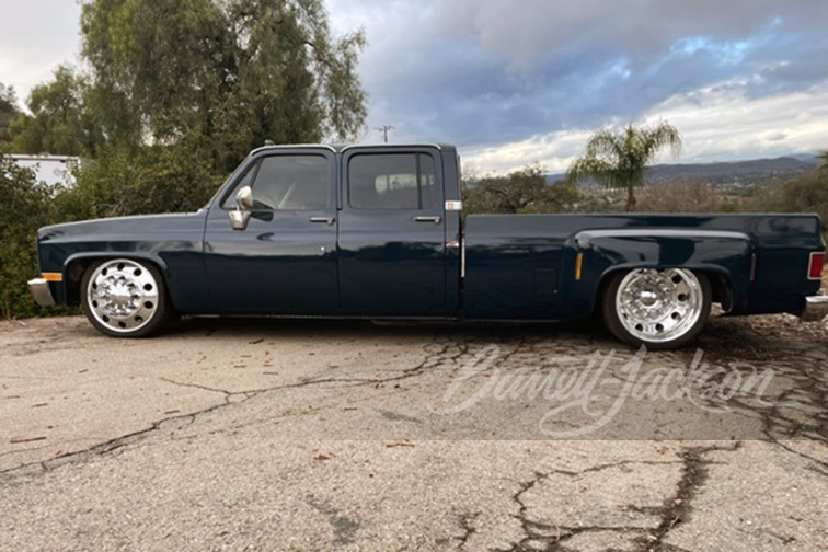 1988 CHEVROLET C30 CUSTOM PICKUP - Side Profile - 263750
