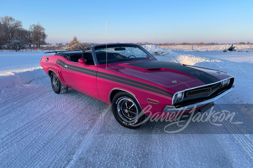 1971 DODGE CHALLENGER CUSTOM CONVERTIBLE - Front 3/4 - 264208