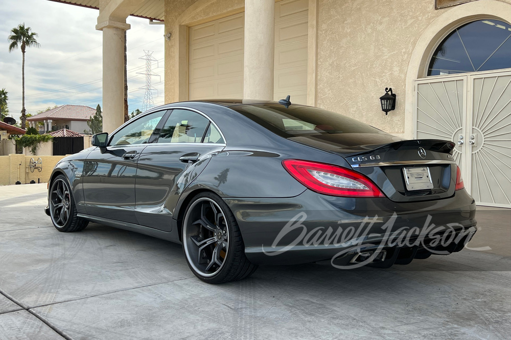 2012 MERCEDES BENZ CLS 63 AMG CUSTOM SEDAN Rear 3 4 264423