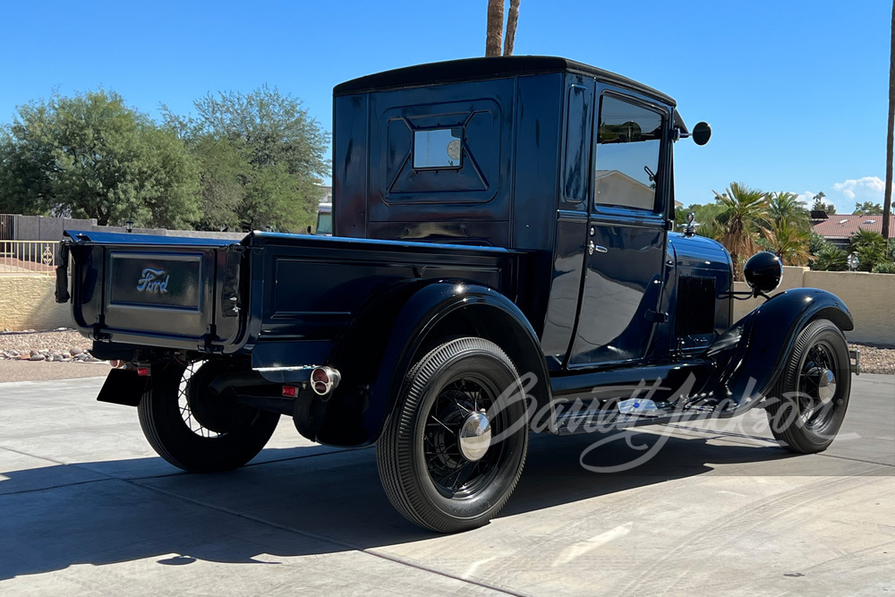 1929 FORD MODEL A CUSTOM PICKUP - Rear 3/4 - 264714