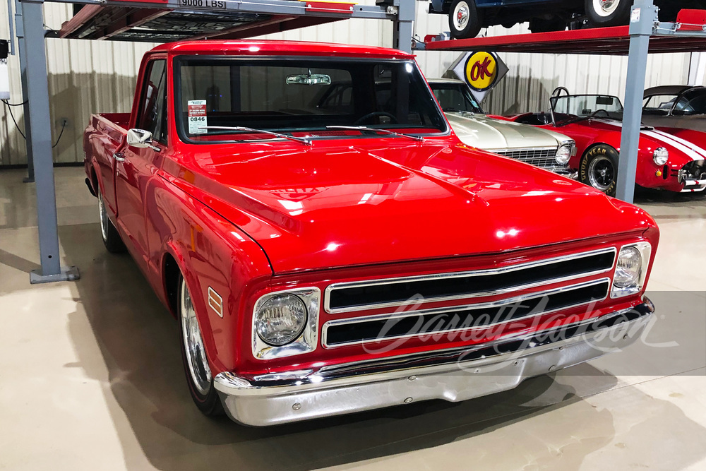 1968 CHEVROLET C10 CUSTOM PICKUP - Front 3/4 - 265001
