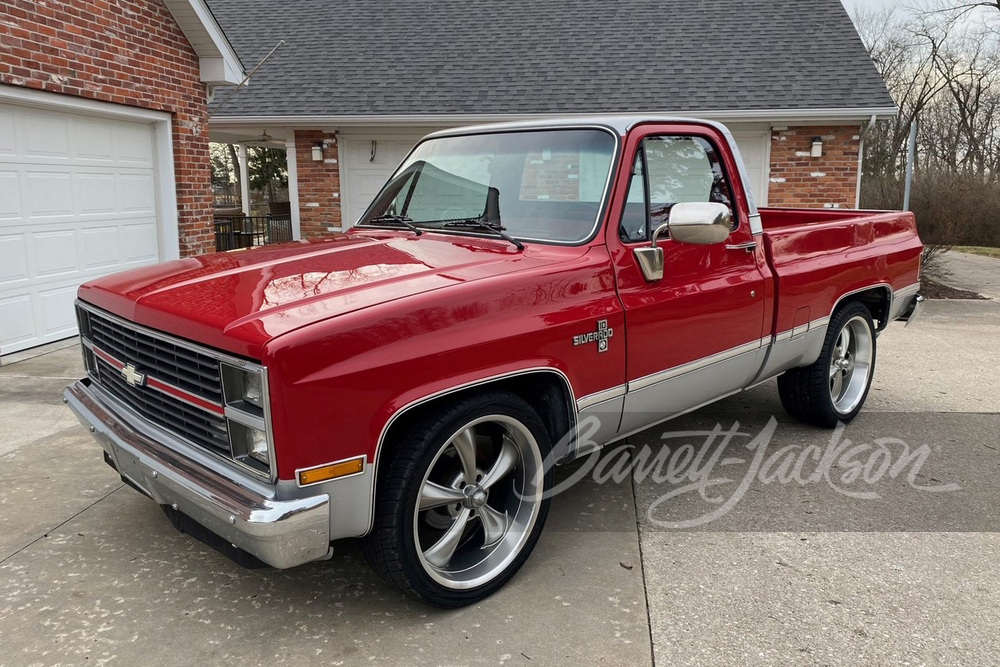 1986 CHEVROLET C10 CUSTOM PICKUP - Front 3/4 - 265454