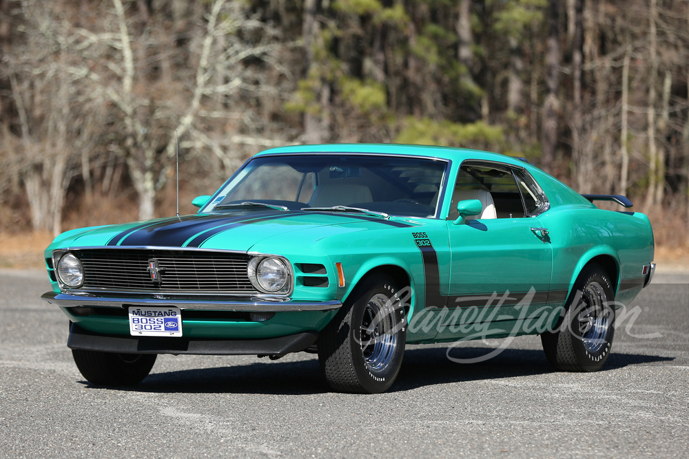 1970 FORD MUSTANG BOSS 302 - Front 3/4 - 267389