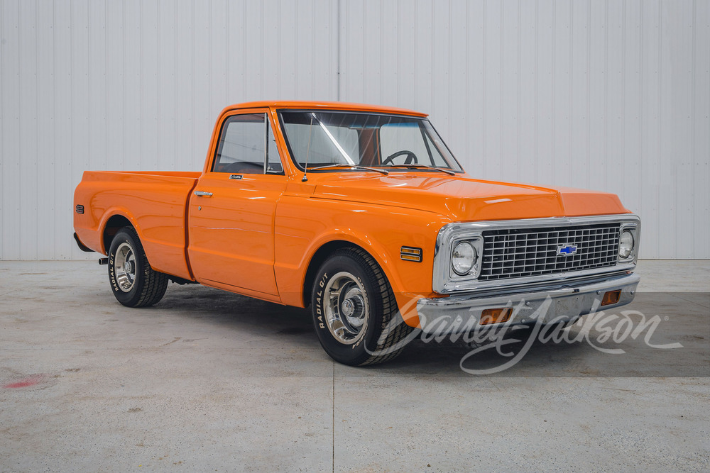 1972 CHEVROLET C20 CUSTOM PICKUP - Front 3/4 - 269682