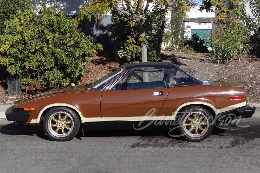 1979 TRIUMPH TR7 ROADSTER - Side Profile - 270125
