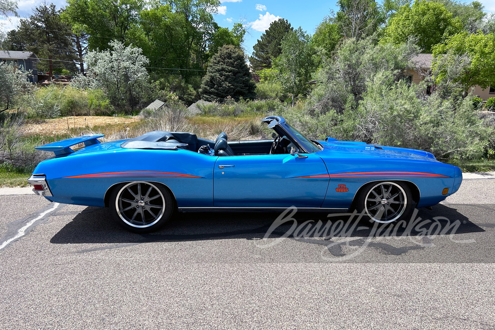 1970 PONTIAC LEMANS CUSTOM CONVERTIBLE - Side Profile - 270702