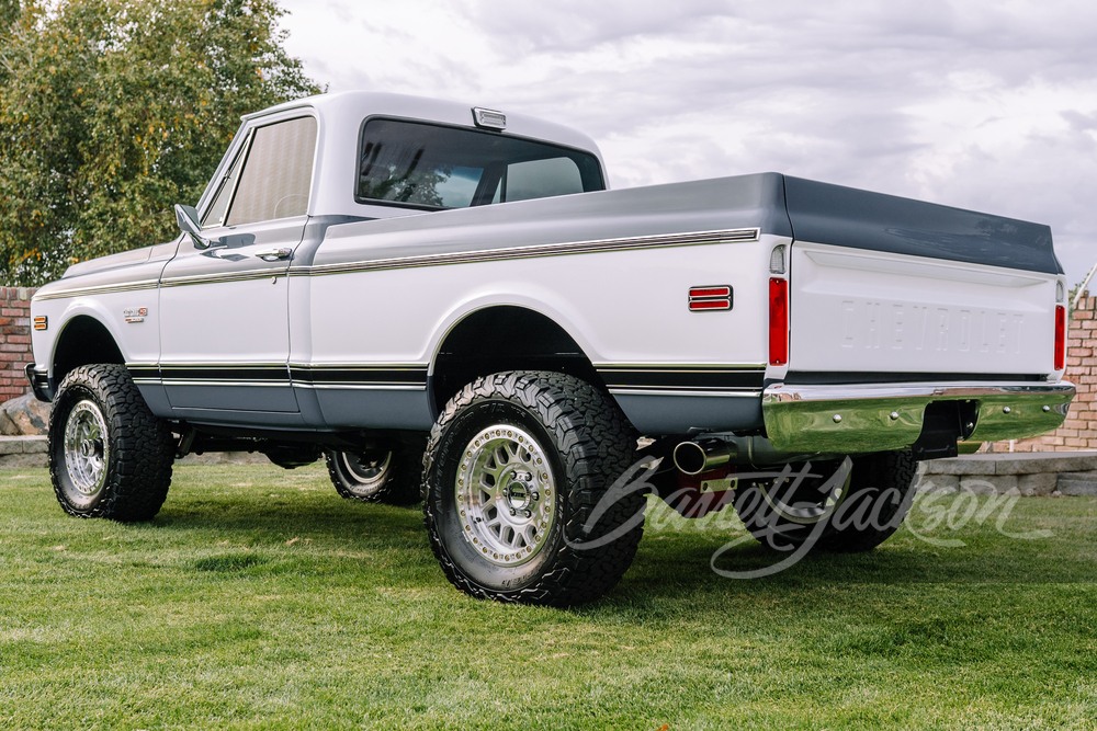1971 CHEVROLET K10 CUSTOM PICKUP - Side Profile - 271418