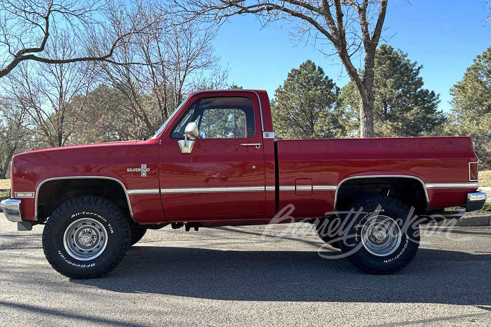 1986 CHEVROLET K10 PICKUP - Side Profile - 272487
