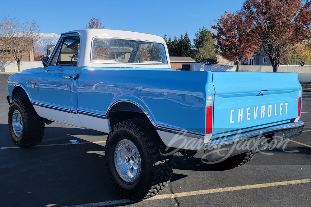 1967 CHEVROLET K10 CUSTOM PICKUP - Rear 3/4 - 272627