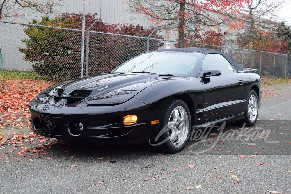2001 PONTIAC FIREBIRD TRANS AM WS6 CONVERTIBLE - Front 3/4 - 272753
