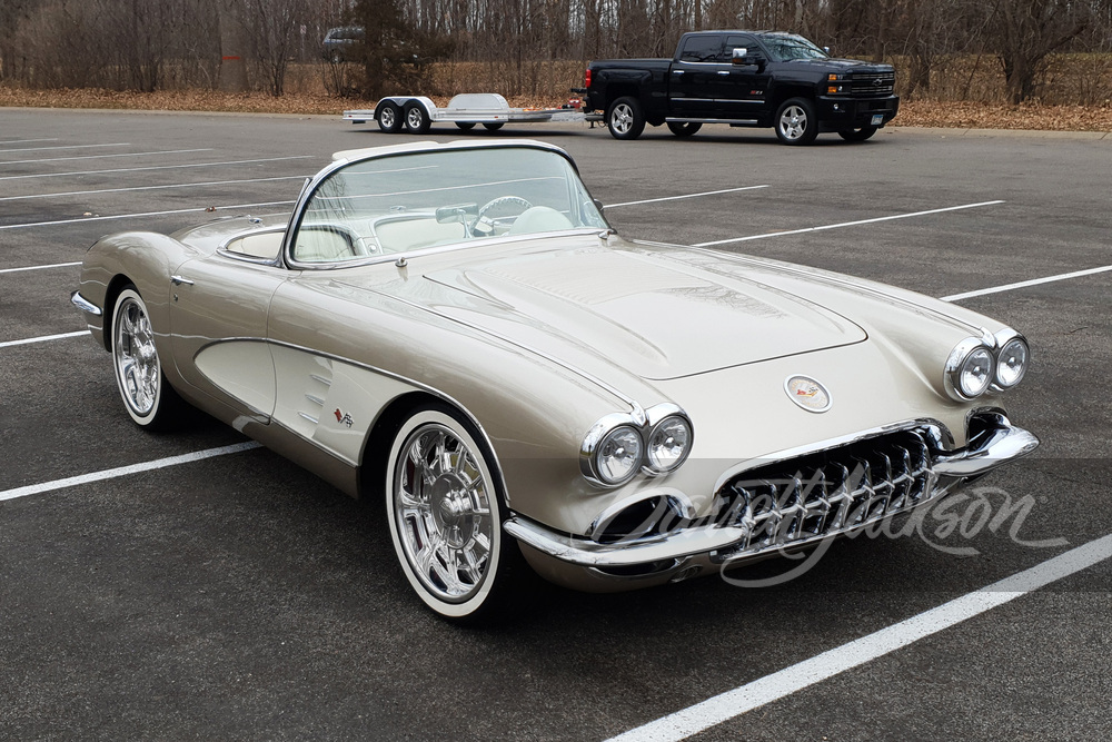 1958 CHEVROLET CORVETTE CUSTOM CONVERTIBLE