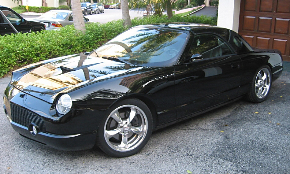 2002 FORD THUNDERBIRD CUSTOM CONVERTIBLE - Side Profile - 39692