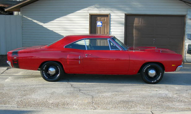 1969 DODGE SUPER BEE 2 DOOR HARDTOP - Side Profile - 40066