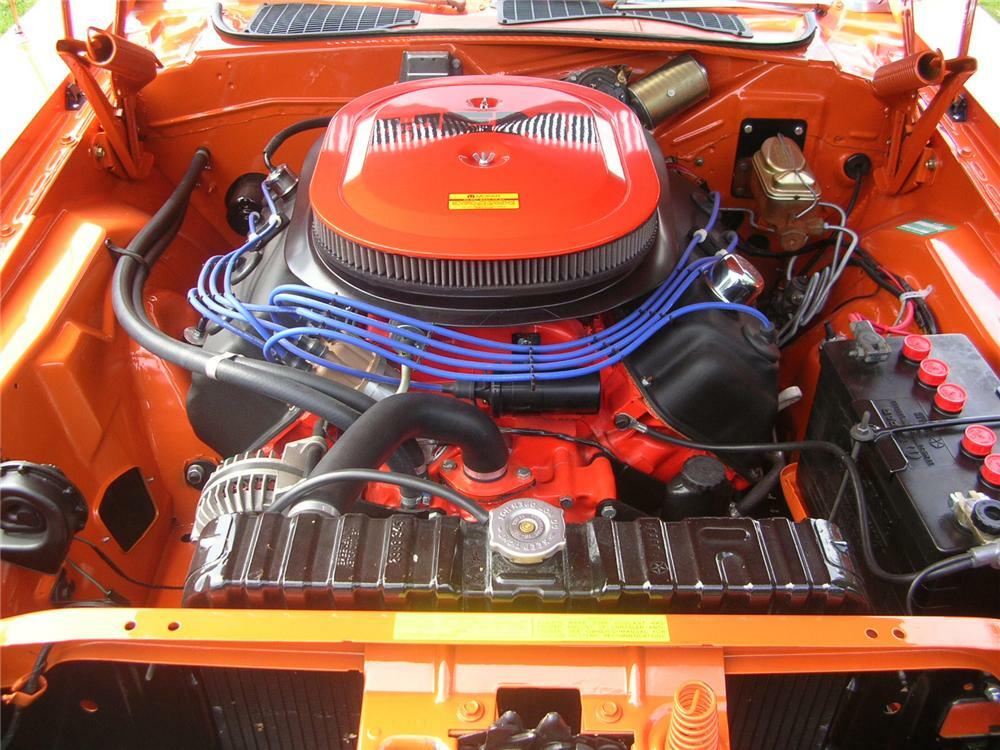 1970 DODGE CHALLENGER R/T HEMI RE-CREATION CONVERTIBLE - Engine - 43286