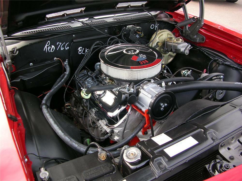 1968 CHEVROLET CHEVELLE SS 396 CONVERTIBLE - Engine - 43289