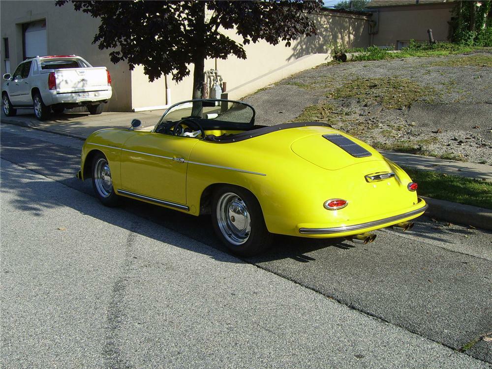 1956 PORSCHE 356 SPEEDSTER RE-CREATION - Rear 3/4 - 43304