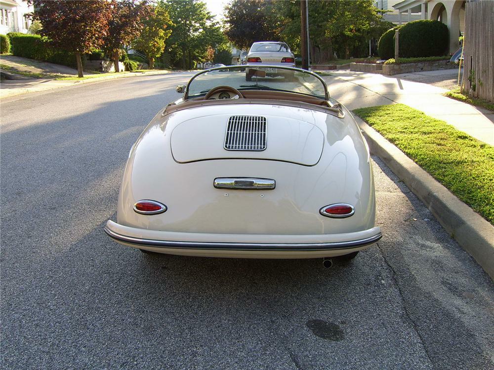 1956 PORSCHE SPEEDSTER RE-CREATION - Rear 3/4 - 43317