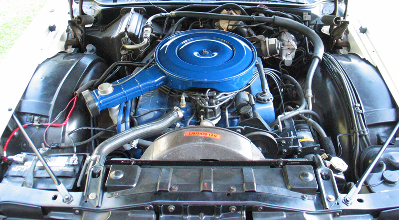 1972 LINCOLN CONTINENTAL MARK IV 2 DOOR HARDTOP - Engine - 43376