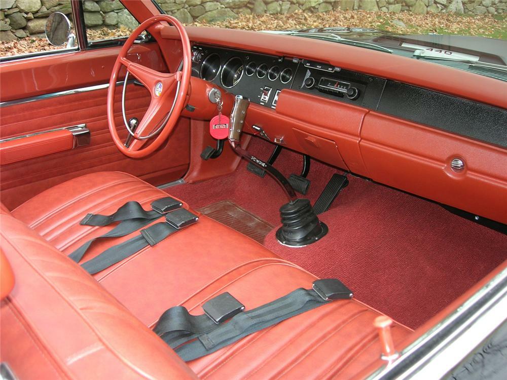1970 PLYMOUTH ROAD RUNNER CONVERTIBLE - Interior - 43388