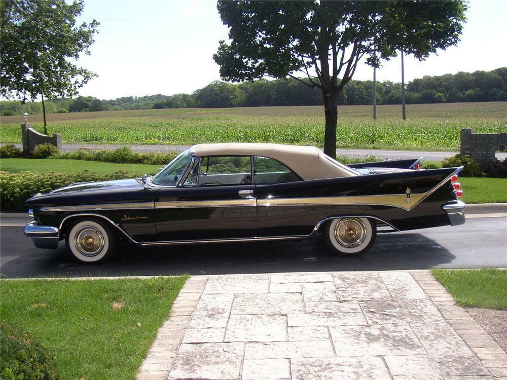 1959 DE SOTO ADVENTURER CONVERTIBLE - Side Profile - 43437