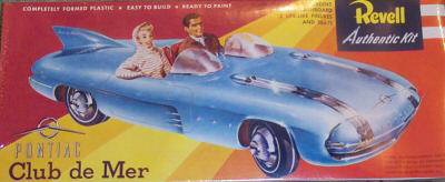 1956 PONTIAC CLUB DE MER CONCEPT CAR 3/8 SCALE MODEL - Engine - 43633