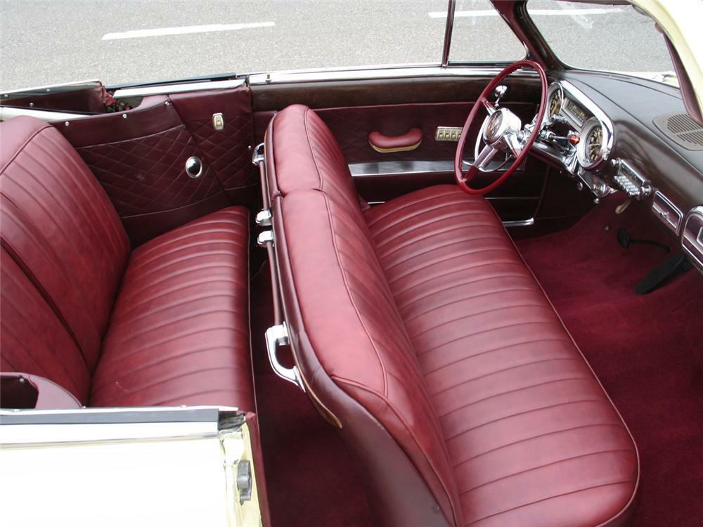 1951 HUDSON COMMODORE 8 CONVERTIBLE - Interior - 43992