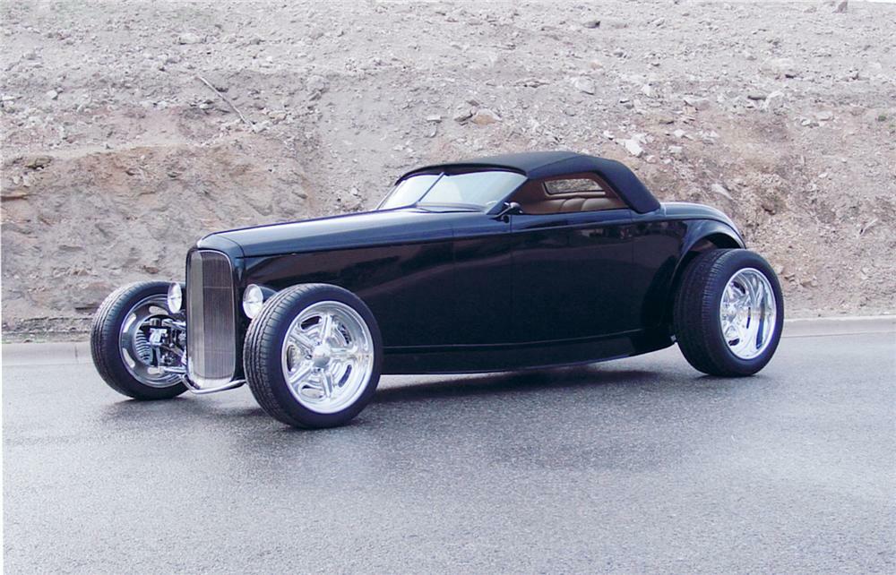 1932 MUROC CUSTOM ROADSTER - Front 3/4 - 44305