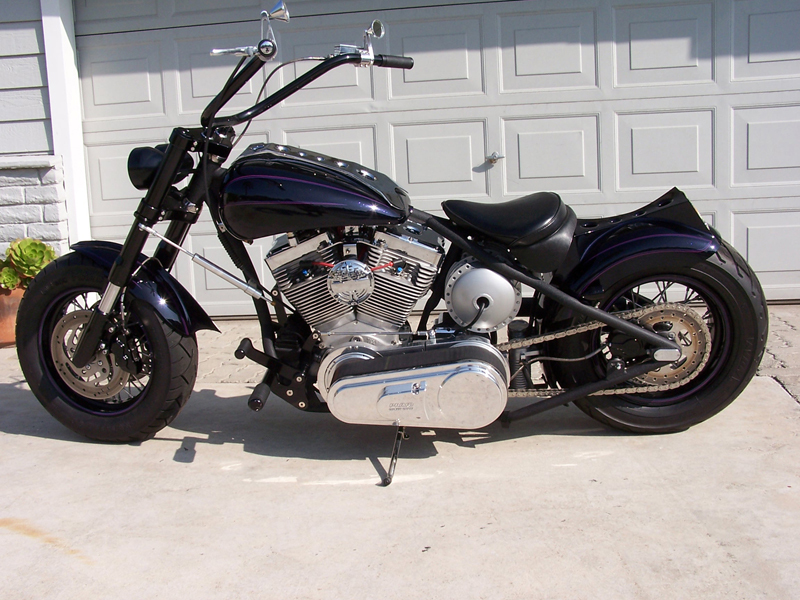 2005 ULTIMA HARDTAIL CHOPPER - Side Profile - 44431