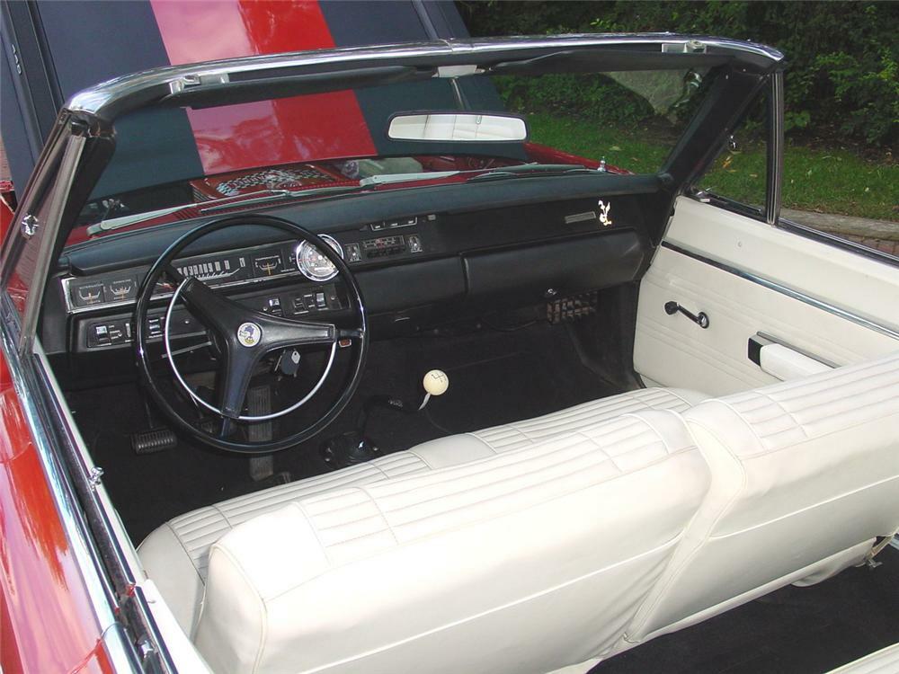 1969 PLYMOUTH ROAD RUNNER CONVERTIBLE - Interior - 44569