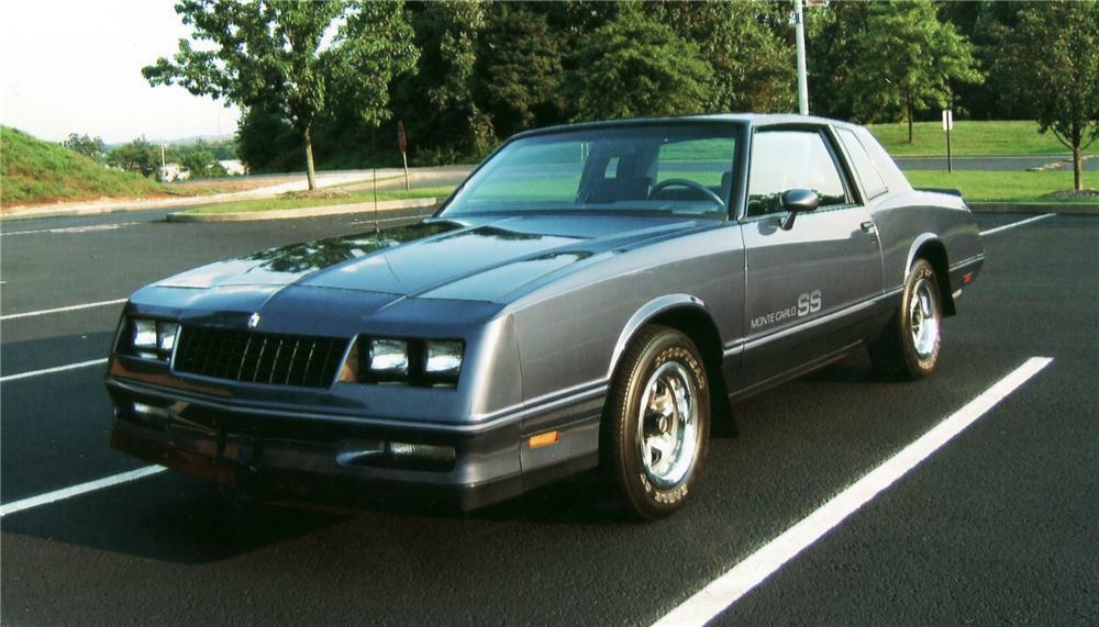 1984 CHEVROLET MONTE CARLO SS 2 DOOR HARDTOP