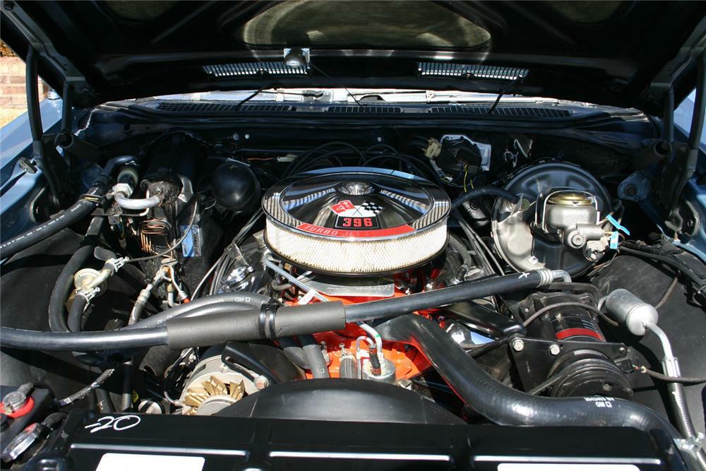 1969 Chevrolet Chevelle Ss 396 2 Door Hardtop Engine 44922