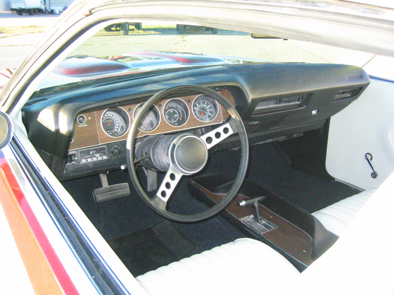 1974 PLYMOUTH CUDA 2 DOOR HARDTOP - Interior - 45620