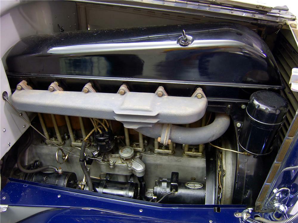 1929 FRANKLIN 135 FAUX CABRIO - Engine - 49197
