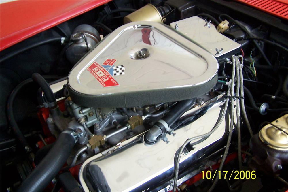 1969 CHEVROLET CORVETTE ROADSTER - Engine - 49349
