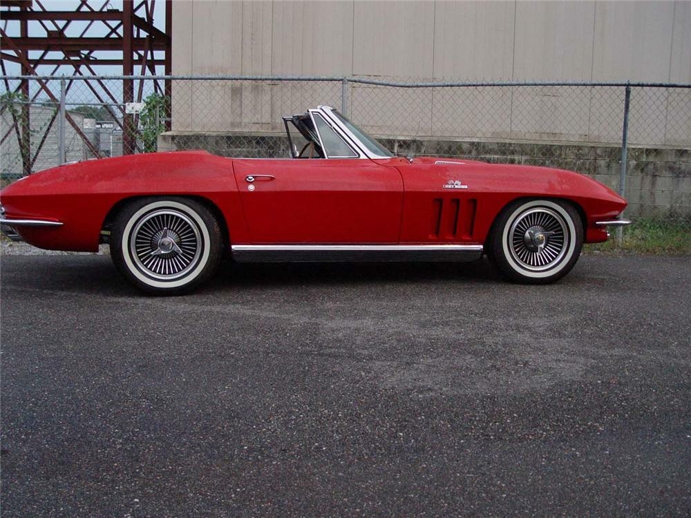 1966 CHEVROLET CORVETTE CUSTOM CONVERTIBLE - Side Profile - 49440