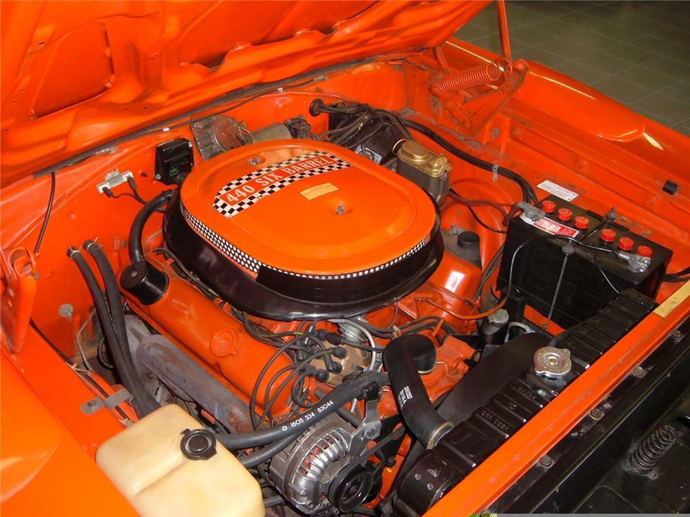 1970 PLYMOUTH SUPERBIRD 2 DOOR HARDTOP - Engine - 49664