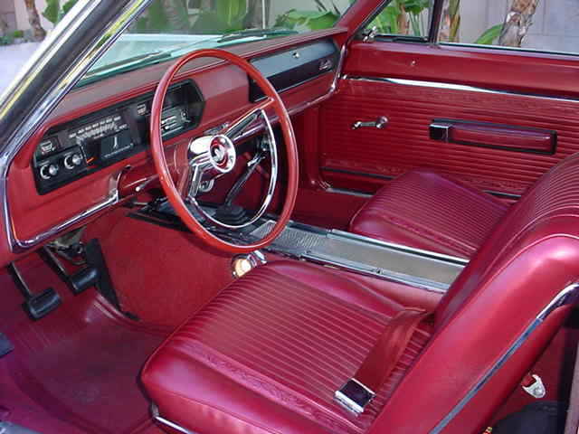 1966 PLYMOUTH SATELLITE 2 DOOR HARDTOP - Interior - 49719
