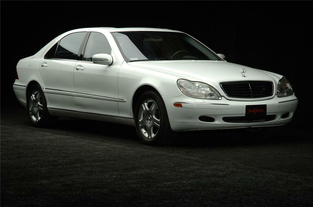 2001 MERCEDES-BENZ S430 4 DOOR - Front 3/4 - 50585