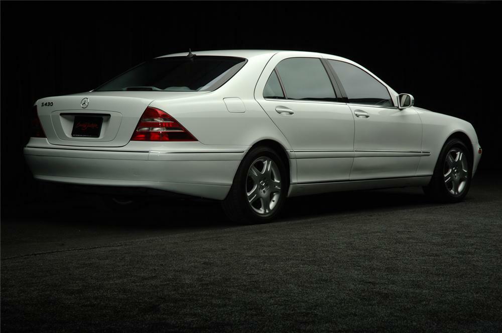 2001 MERCEDES-BENZ S430 4 DOOR - Rear 3/4 - 50585