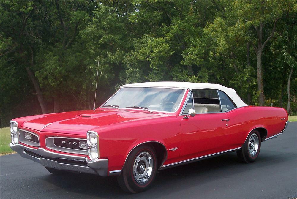 1966 PONTIAC GTO CONVERTIBLE
