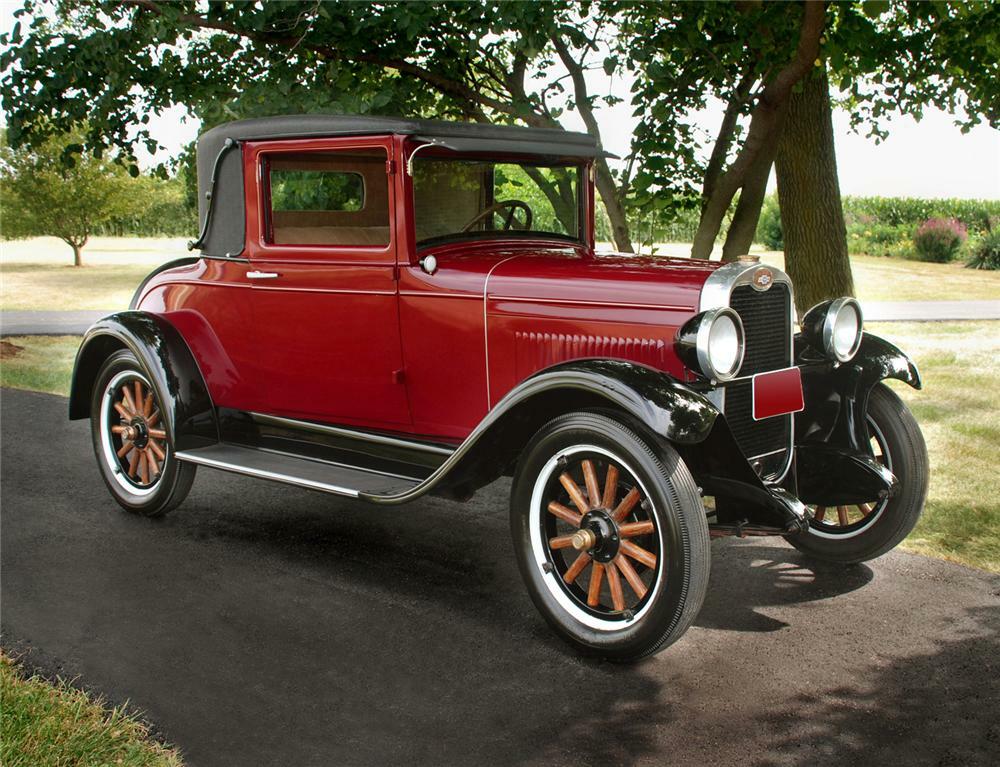 1928 CHEVROLET LANDAU 2 DOOR COUPE - Front 3/4 - 60549