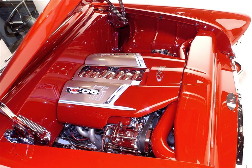 1955 CHEVROLET BEL AIR CUSTOM 2 DOOR SEDAN - Engine - 60567