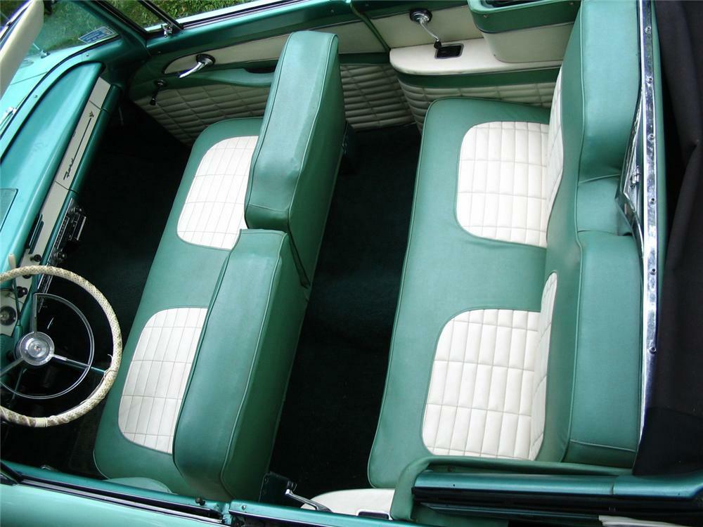 1956 FORD SUNLINER CONVERTIBLE - Interior - 60575